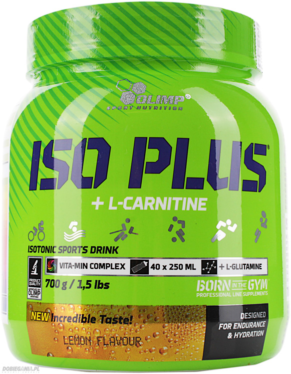 OLIMP ISO PLUS 700g IZOTONIK , SUPLEMENTY DLA SPORTOWCÓW, WĘGLOWODANY ...