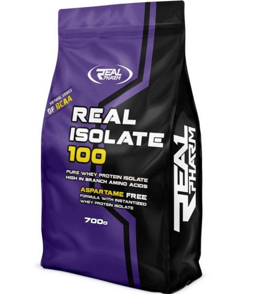Real Pharm Real Isolate 100 700g WPI białko WHEY , SUPLEMENTY DLA ...