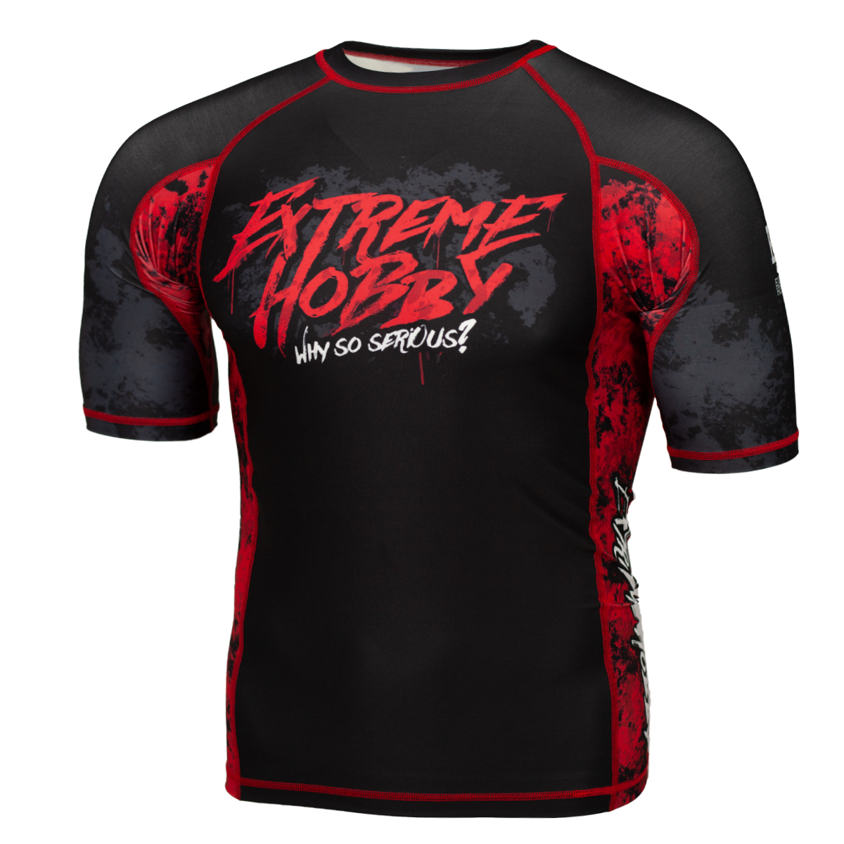 Extreme Hobby Rashguard Short Sleeve Why So Serious , Rashguardy ...