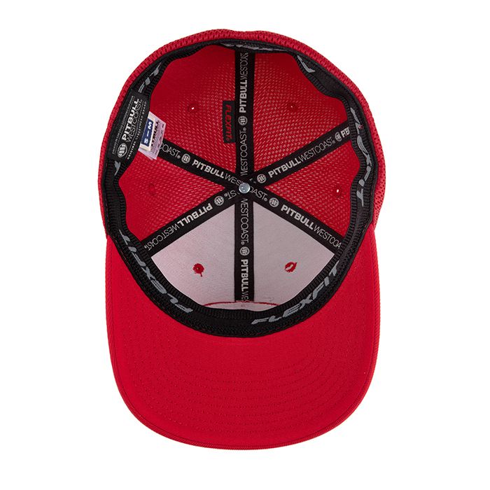 Pit Bull Czapka Full Cap Classic Mesh California Dog Red , Czapki Pit ...