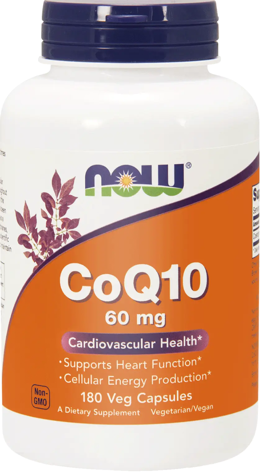 Now Foods Koenzym Q10 60 Mg - 180 Vcaps , Suplementy dla Sportowców, Suplementy Witaminy ...