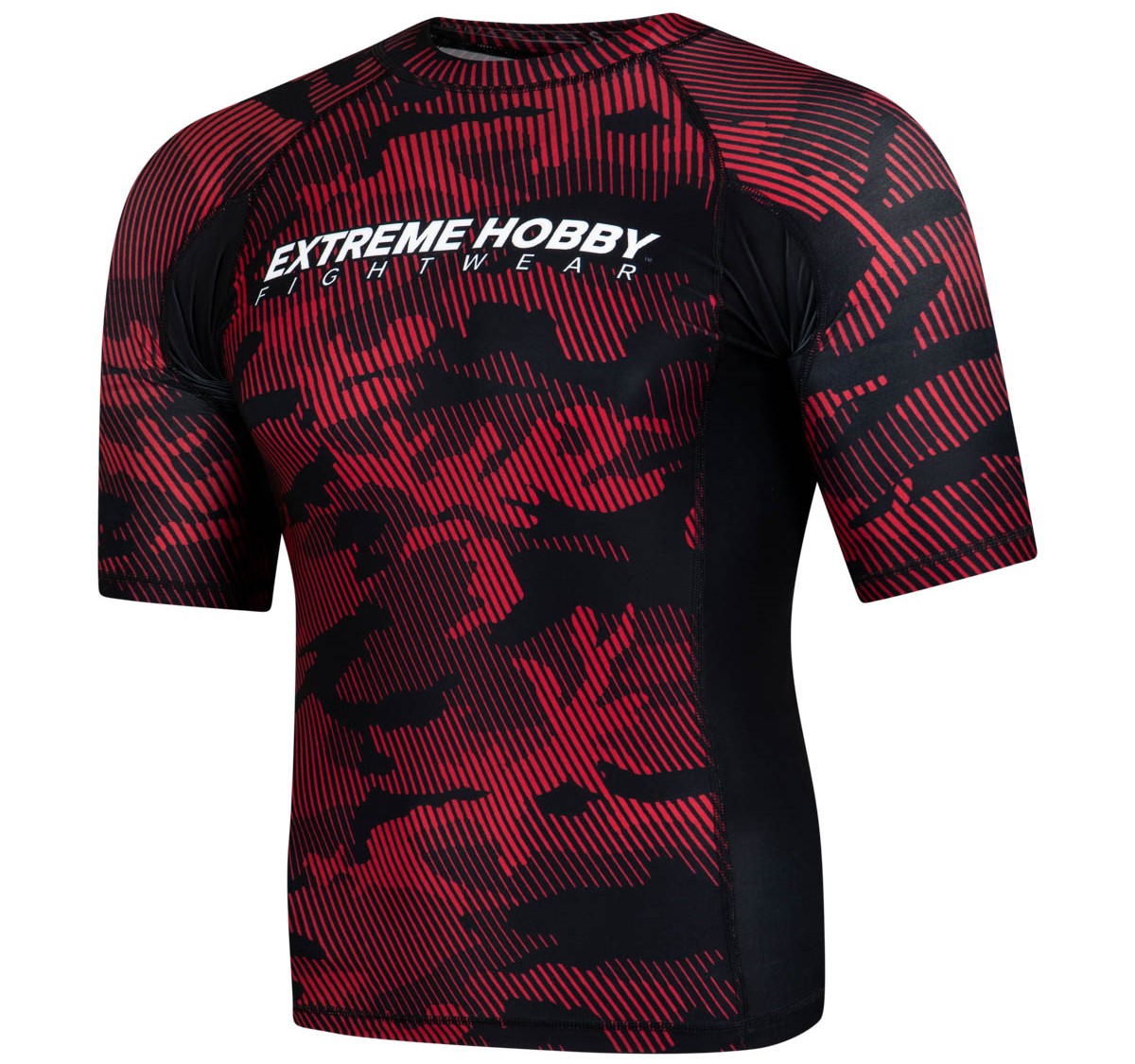 Extreme Hobby Rashguard Krótki Rękaw Havoc Red , Rashguardy Krótkie ...