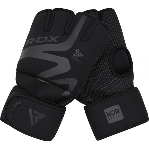 RDX Bandaże Bokserskie Owijki Żelowe T15 Noir Neoprene , Wkładki do Rękawic Bokserskich, Owijki ...