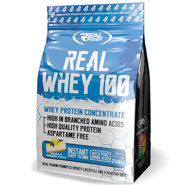 Real Pharm Real Whey 100 - 2000 g Białko , Białko Suplementy ...