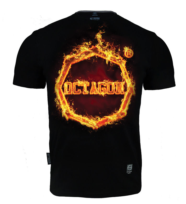 Octagon T-Shirt Koszulka In Fire , T-shirt MMA, Koszulki, Odzież ...